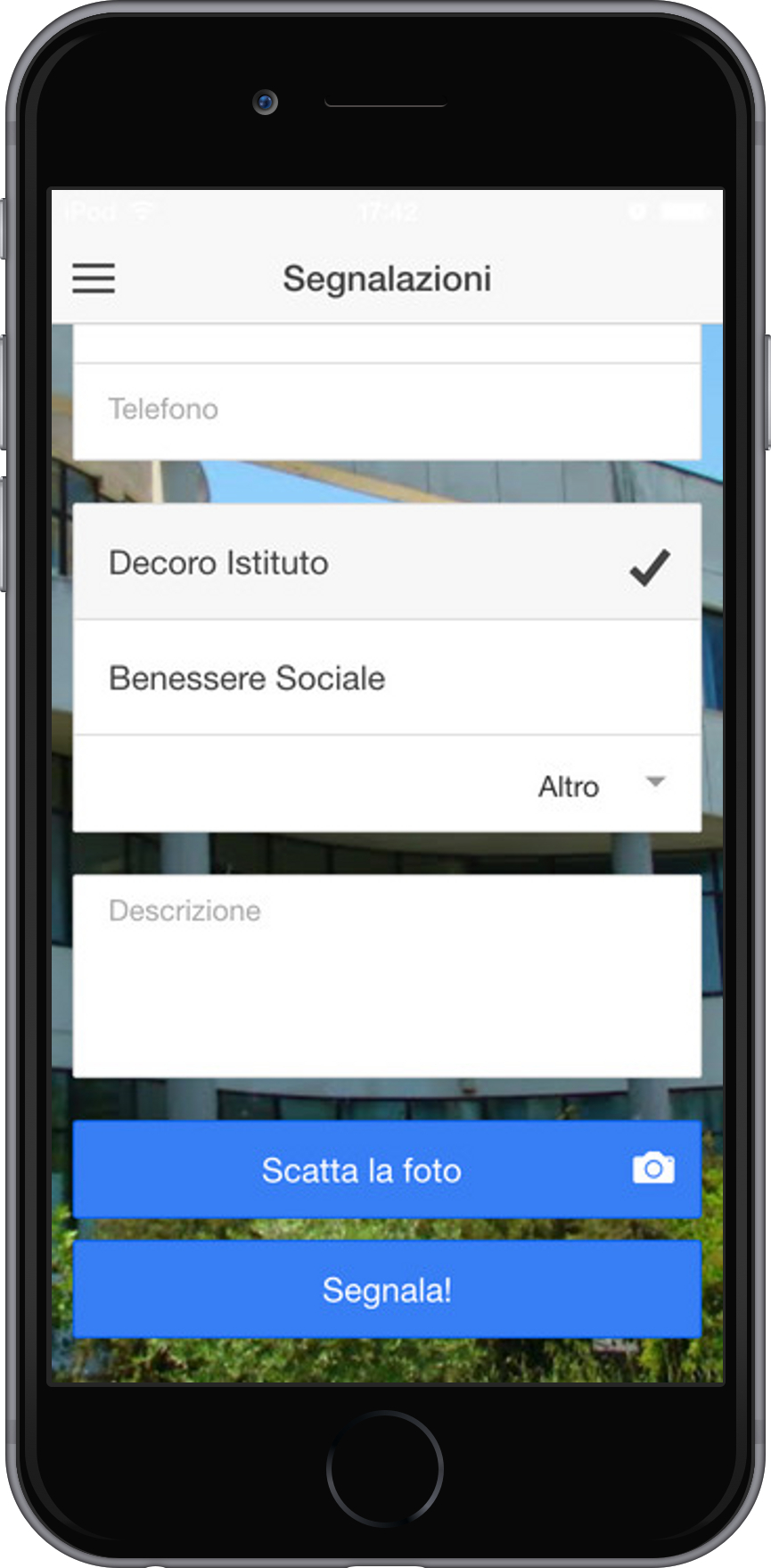E-school Curie - Mobile App