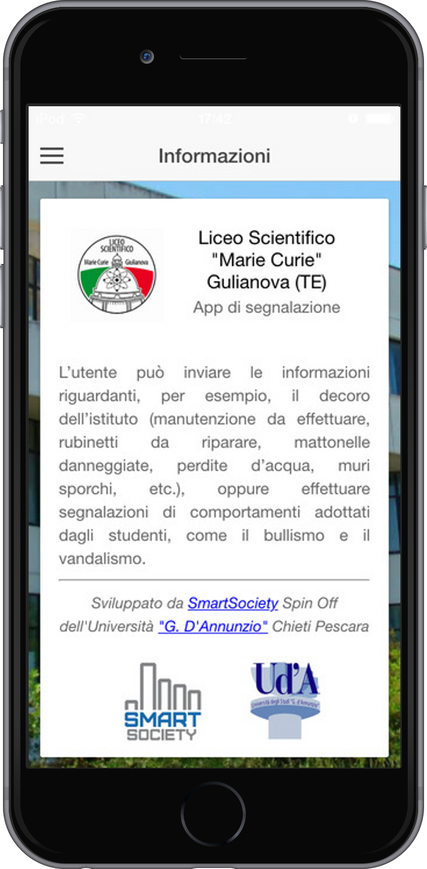 E-school Curie - Mobile App
