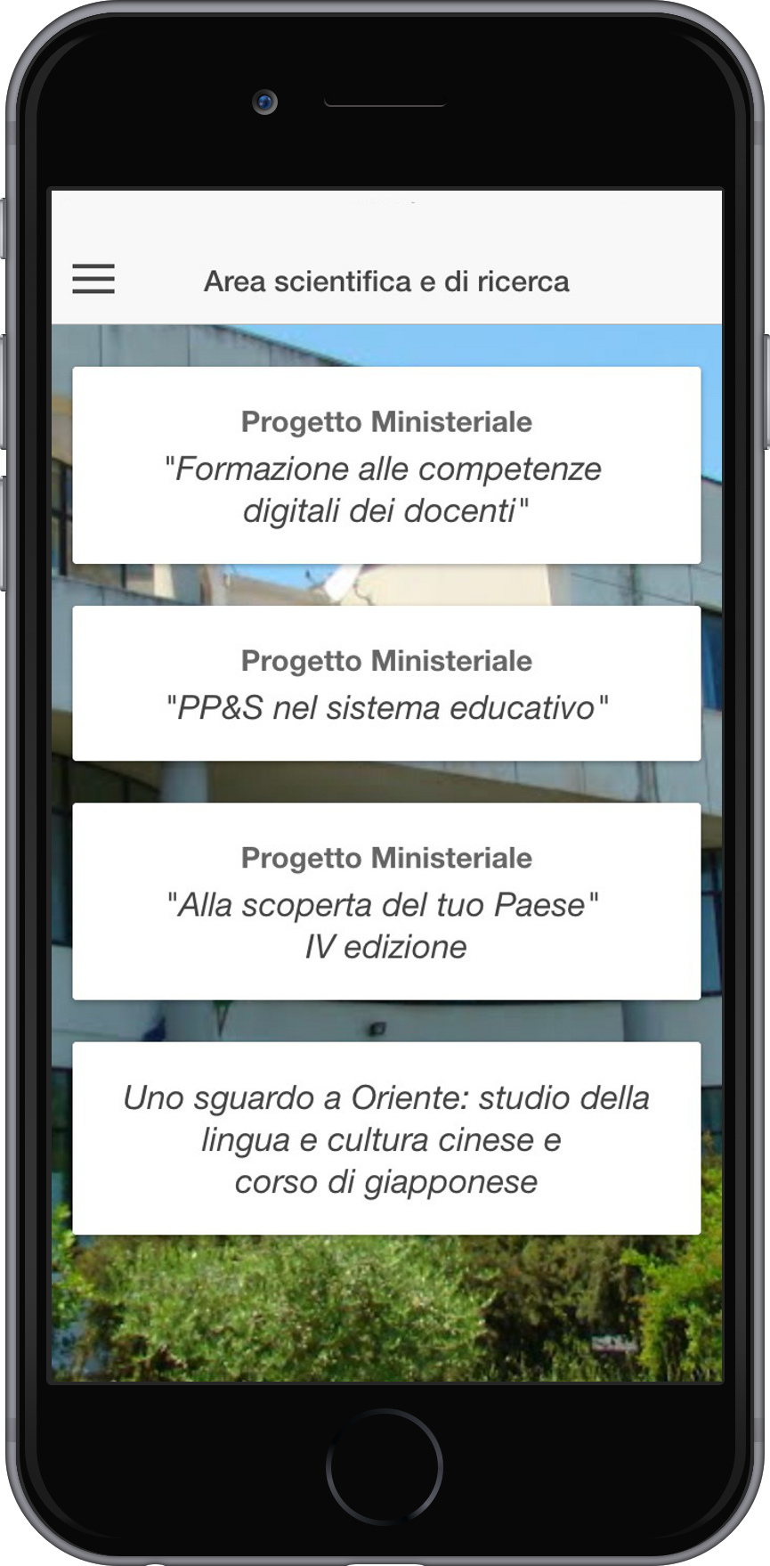 E-school Curie - Mobile App